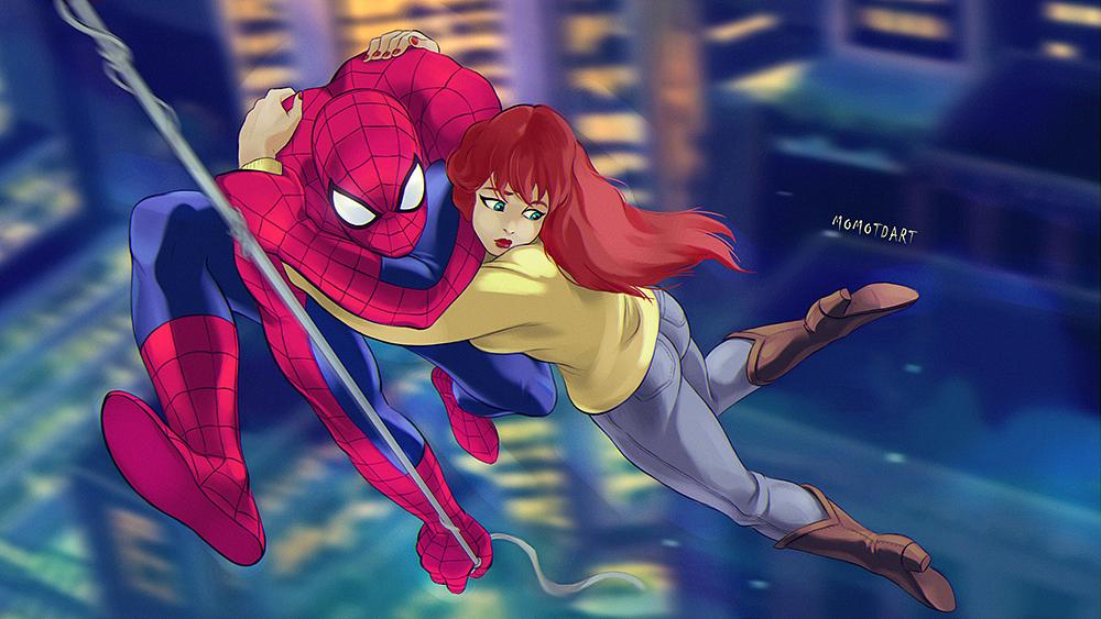 spider-man & mj