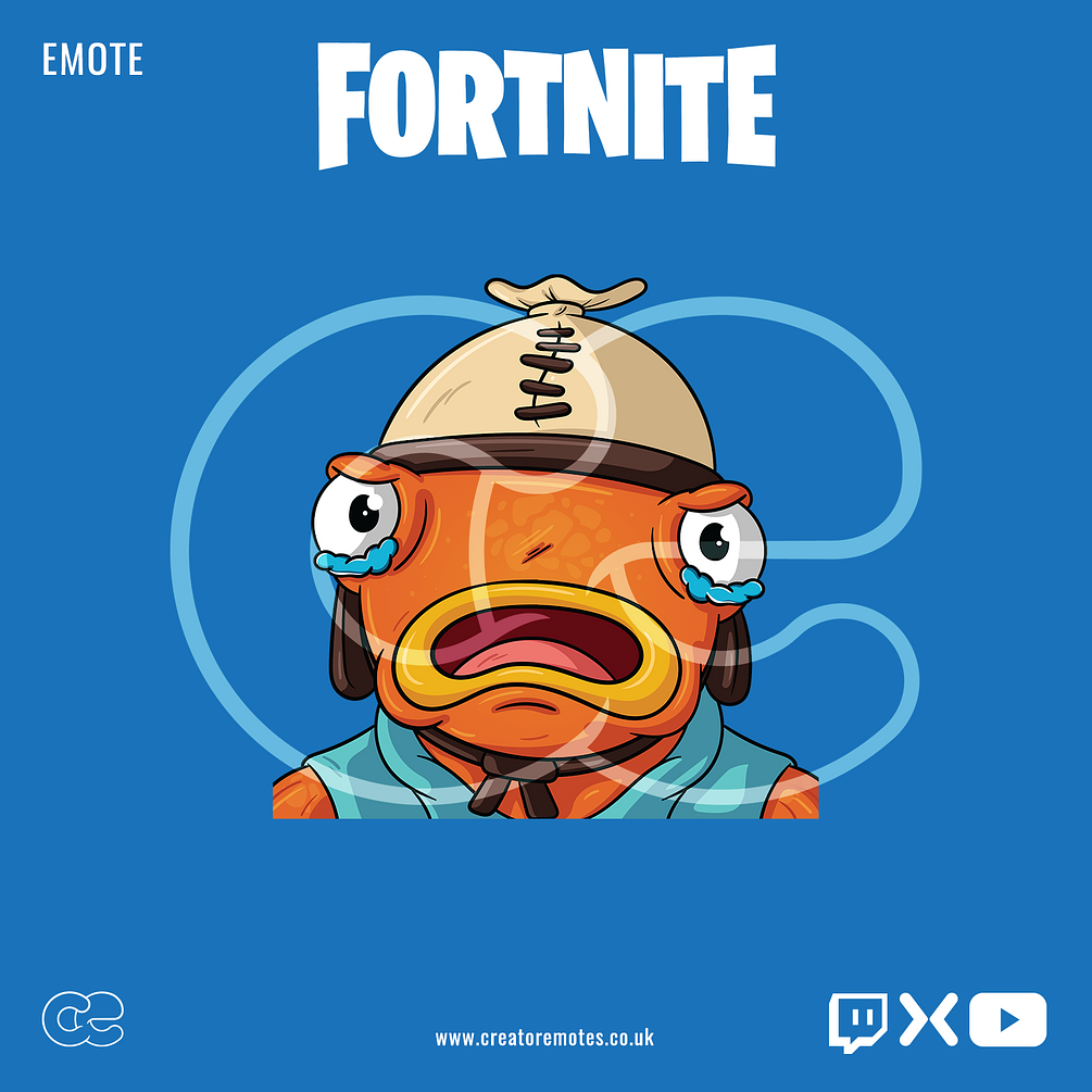 Emote - Fishstick cry.