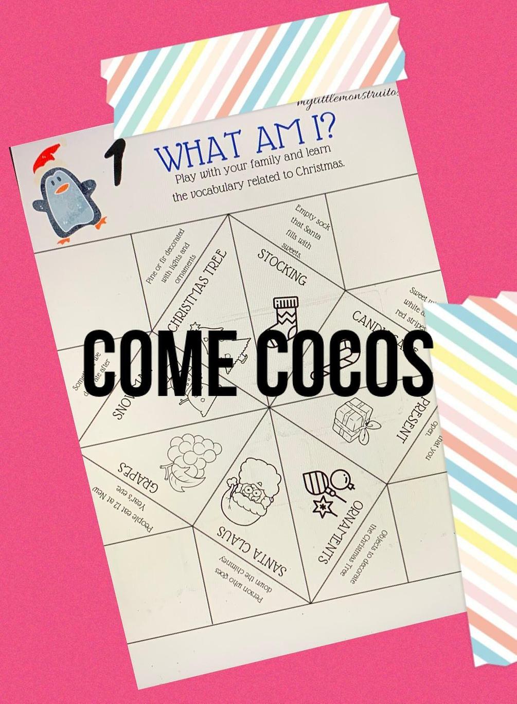 ENGLISH CHRISTMAS COMECOCOS