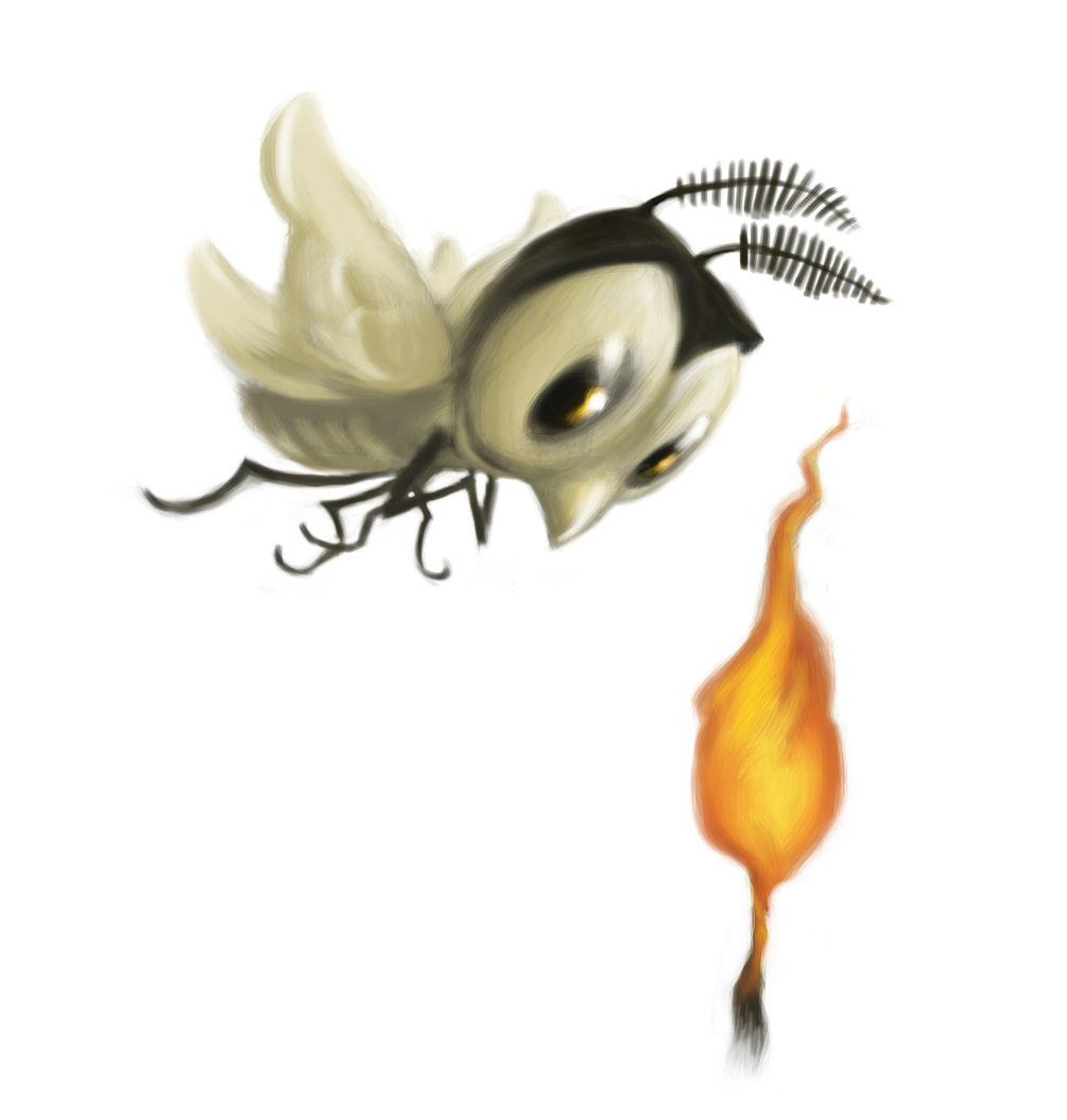 Moth To A Flame