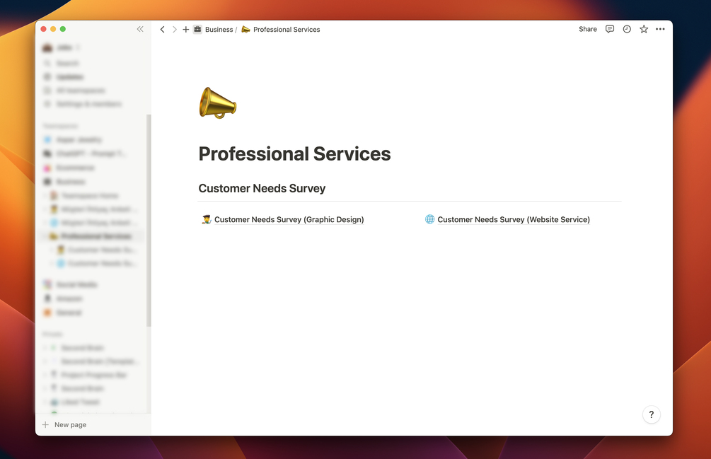 Professional Services Resources