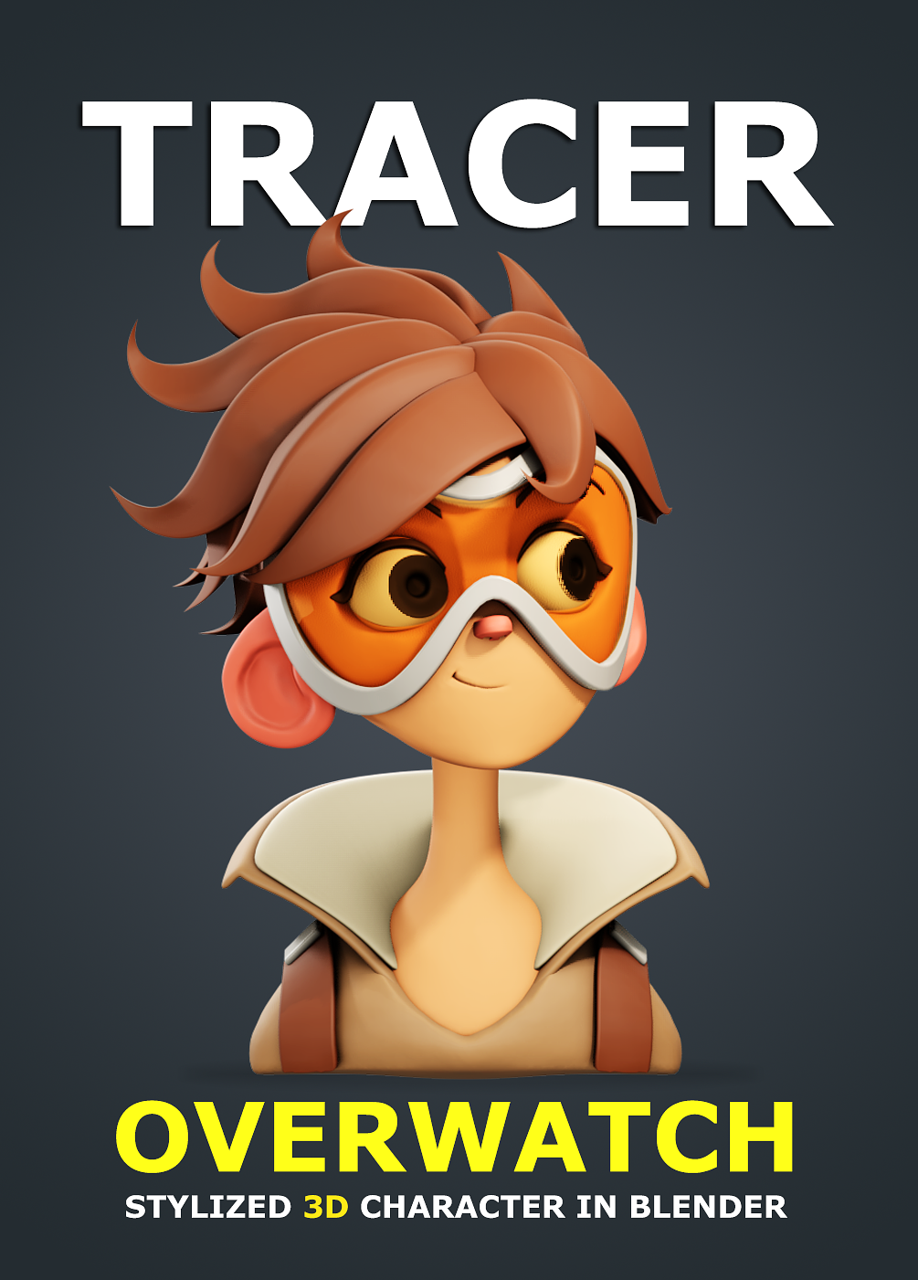 Overwatch "Tracer" - character creation process