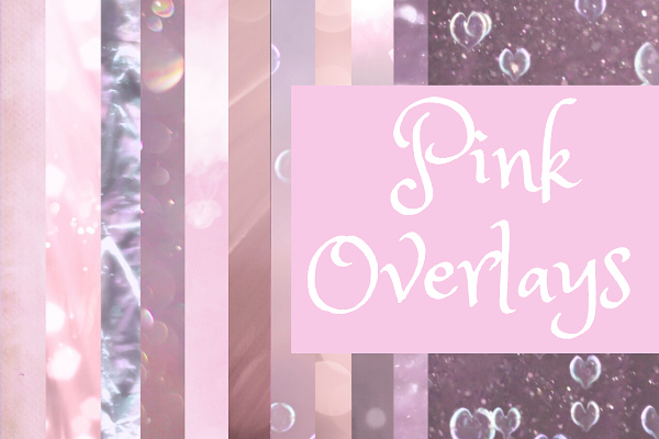 Cute Pink Overlays