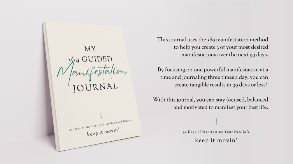 369 Guided Manifestation Journal