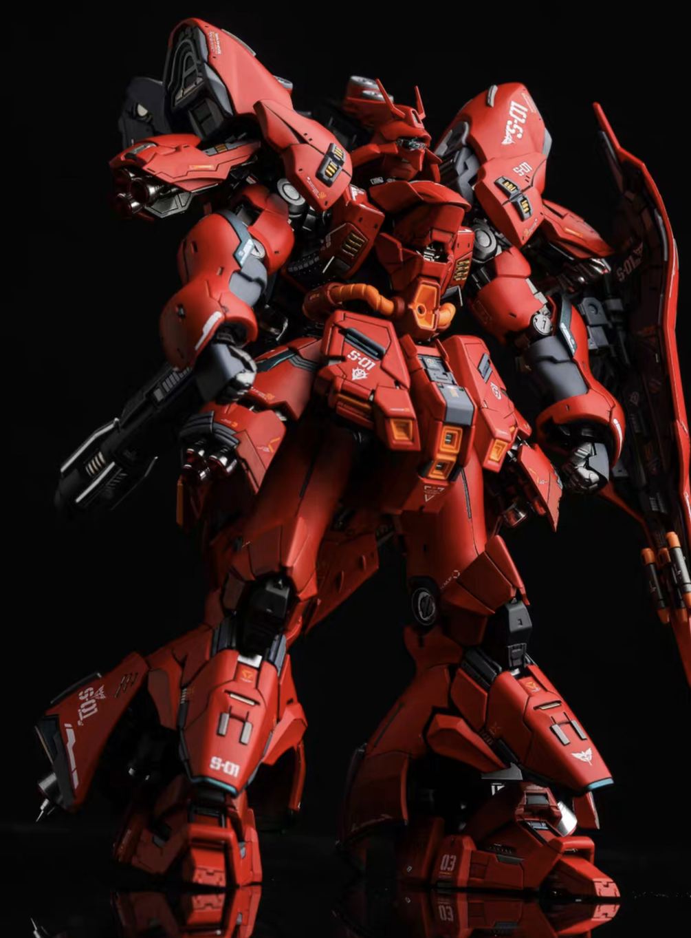 RG SAZABI Garage Kits finished product