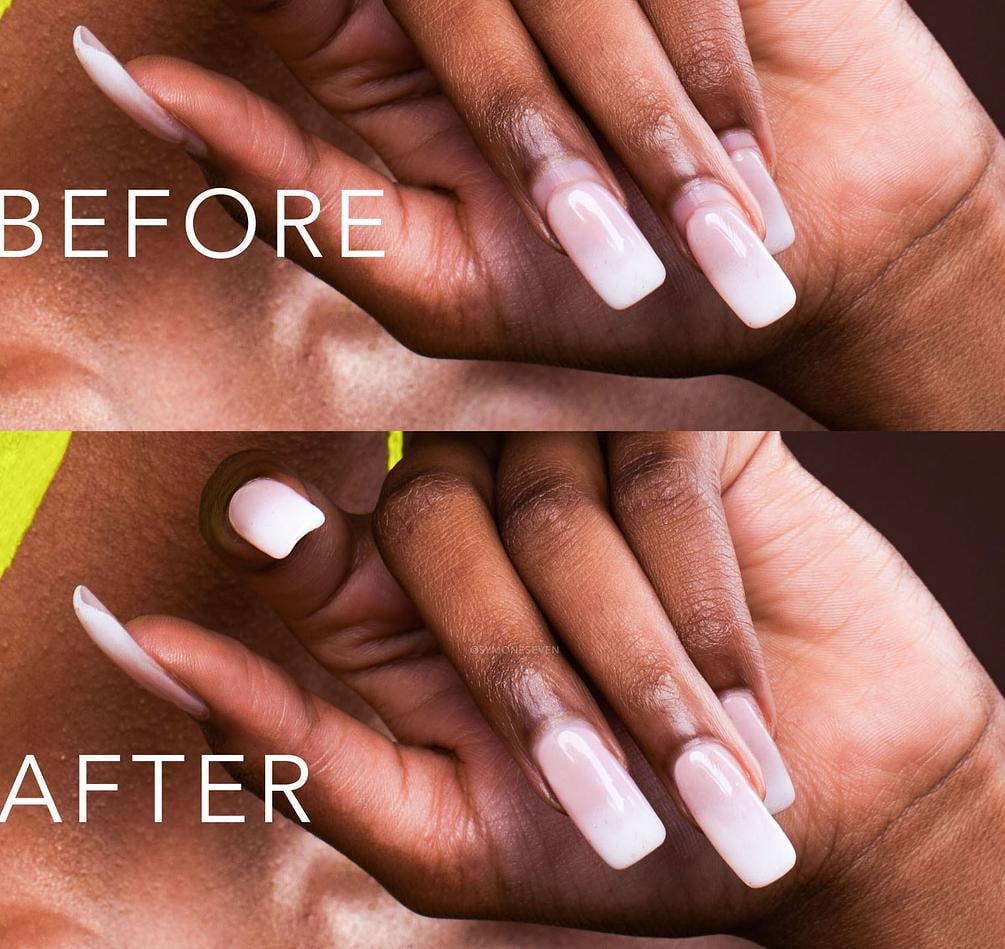 How to Fill Nails In Photoshop (Retouching Tutorial)