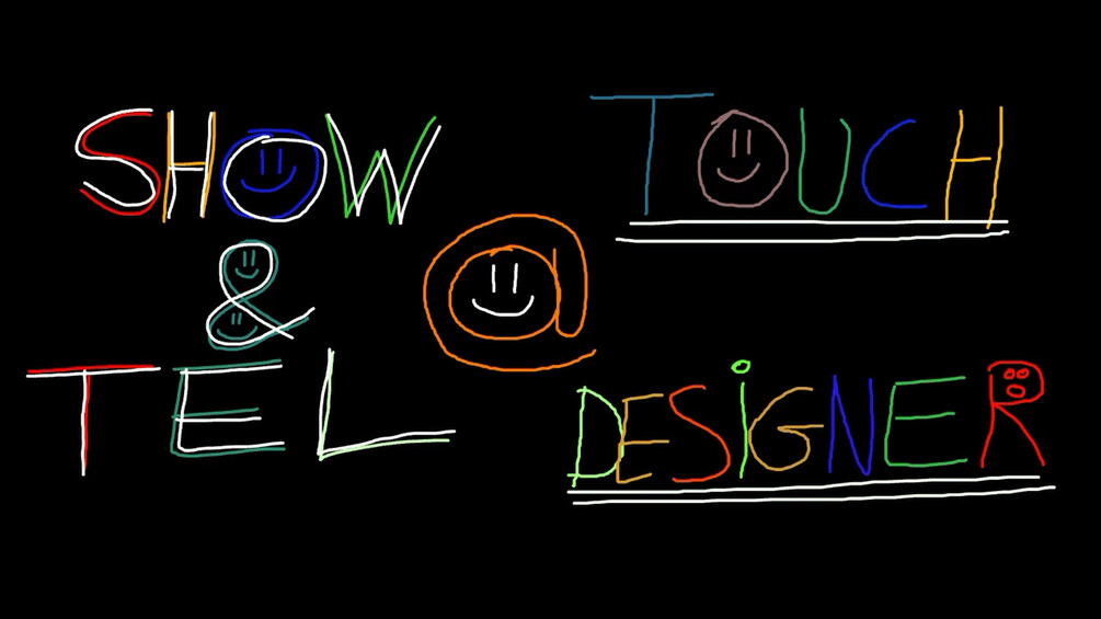 Show and Tell - Draw, animate, explain, record - TouchDesigner tool