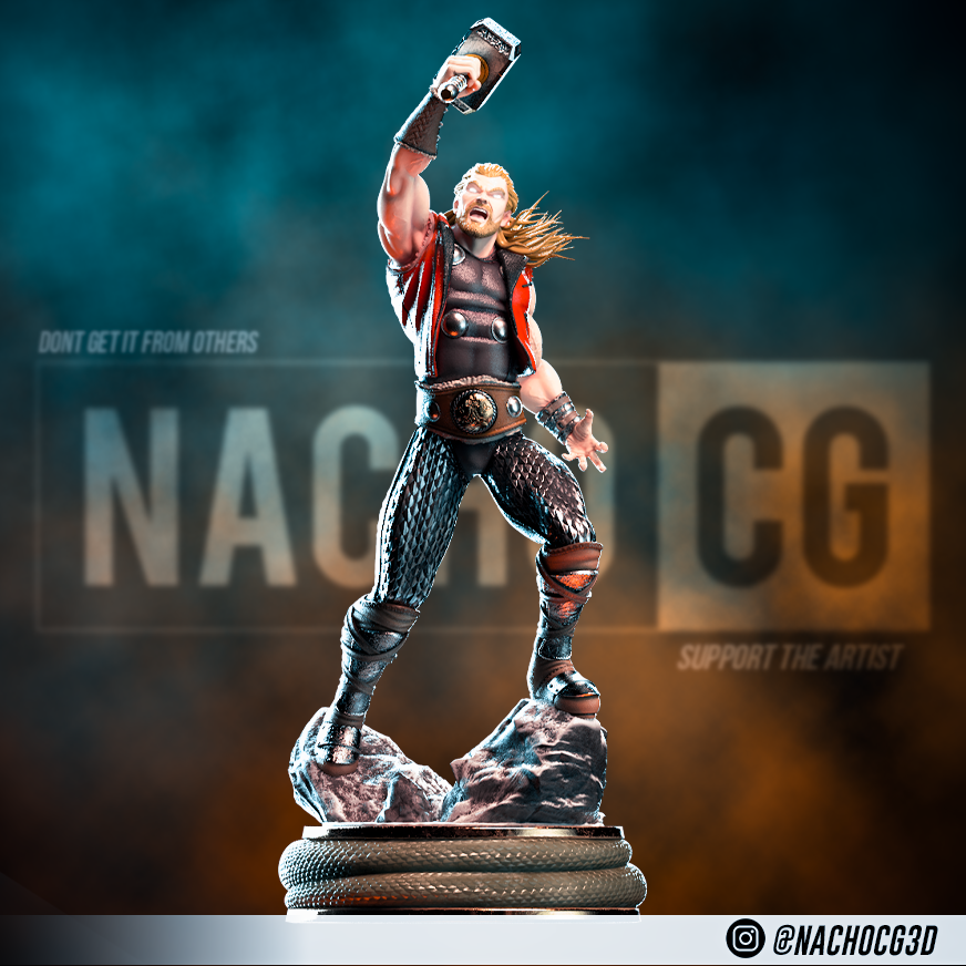 Fan Art Thor - Statue