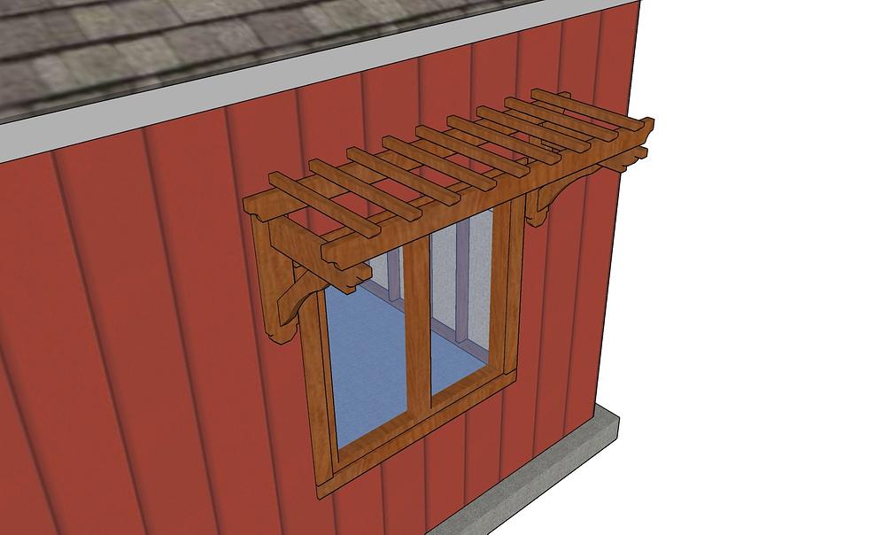 Window Pergola Plans