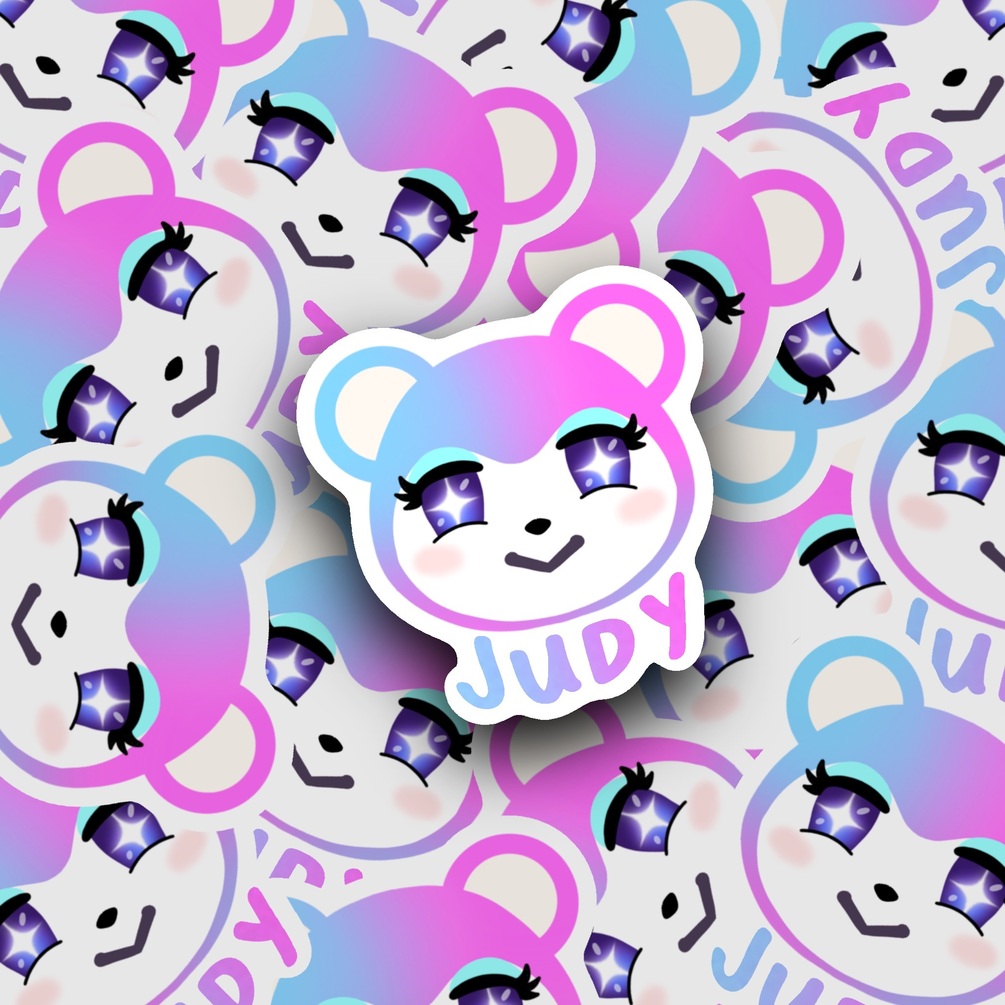Judy sticker