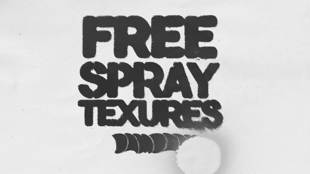 Free Spray Paint Textures + AE Project File