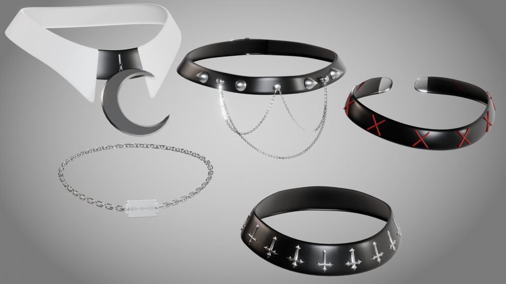 [VRC] Collar/Choker Collection