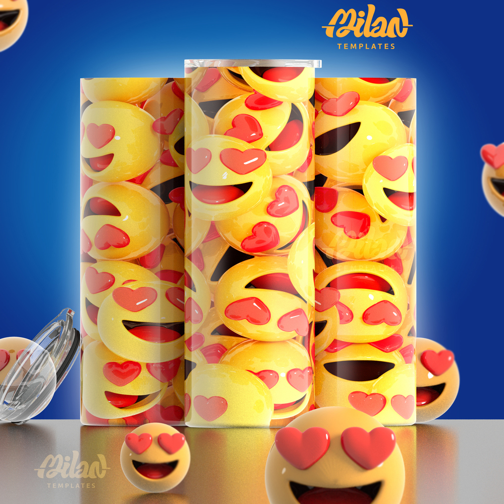 Emoji/love - Tumbler20oz and Mug11/15oz