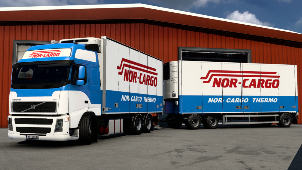 Volvo FH12 Nor-Cargo Combo Skin