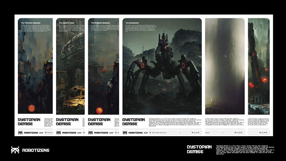 DYSTOPIAN DEMISE//THE DEVASTATOR//V1C-1E