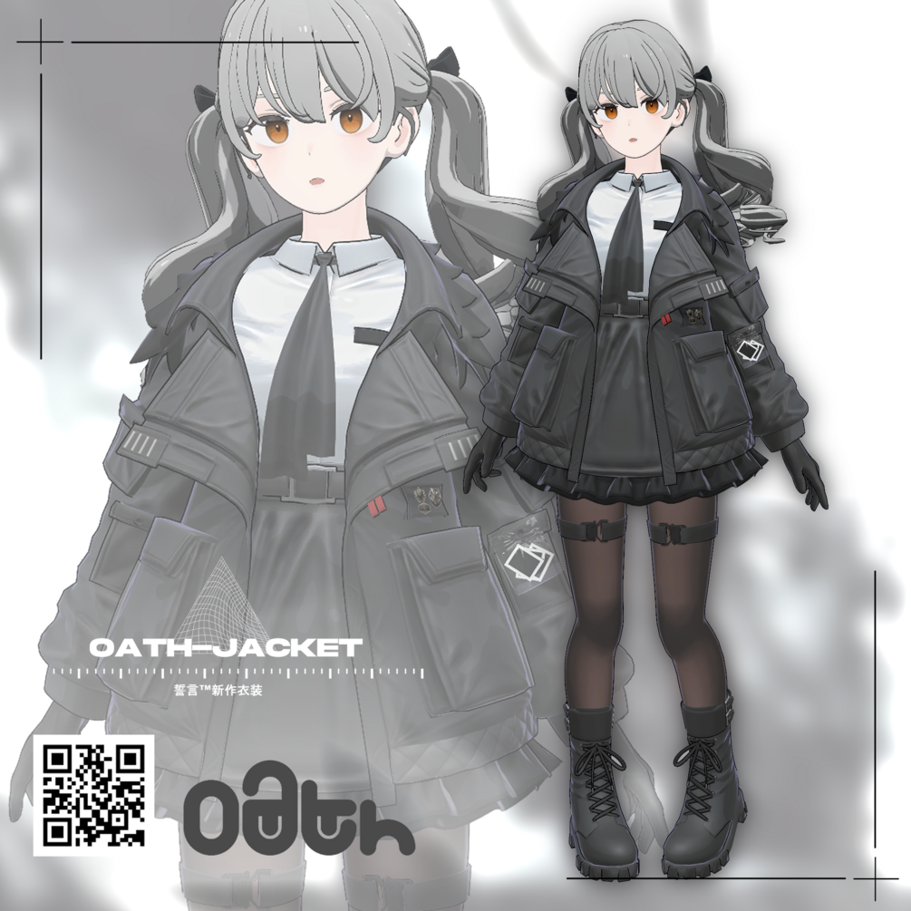 【VRCHAT CLOTH】OATH JACKET