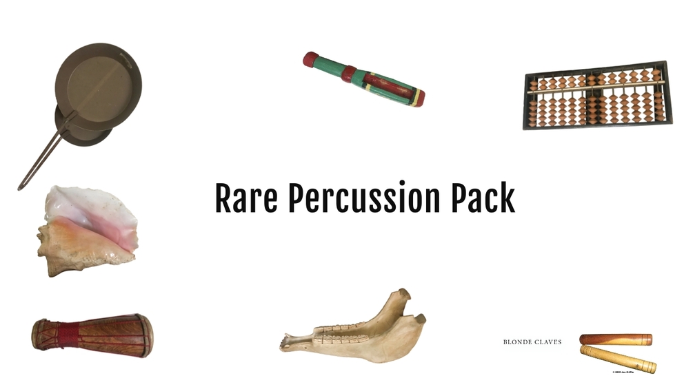 Rare Percussion Sample Pack - Limited Edition