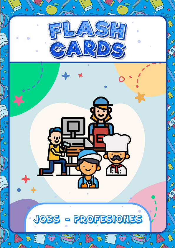 Flashcards Jobs - Profesiones (Inglés - Español)