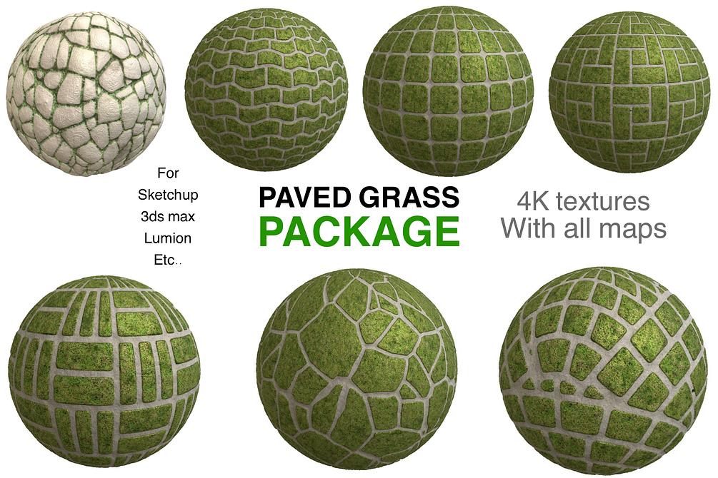 C006 - HQ Paved Grass Textures