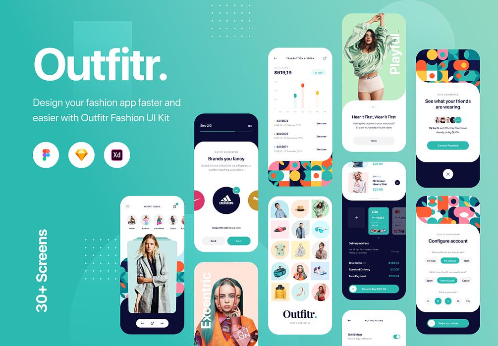 Outfitr - Fashion UI Kit