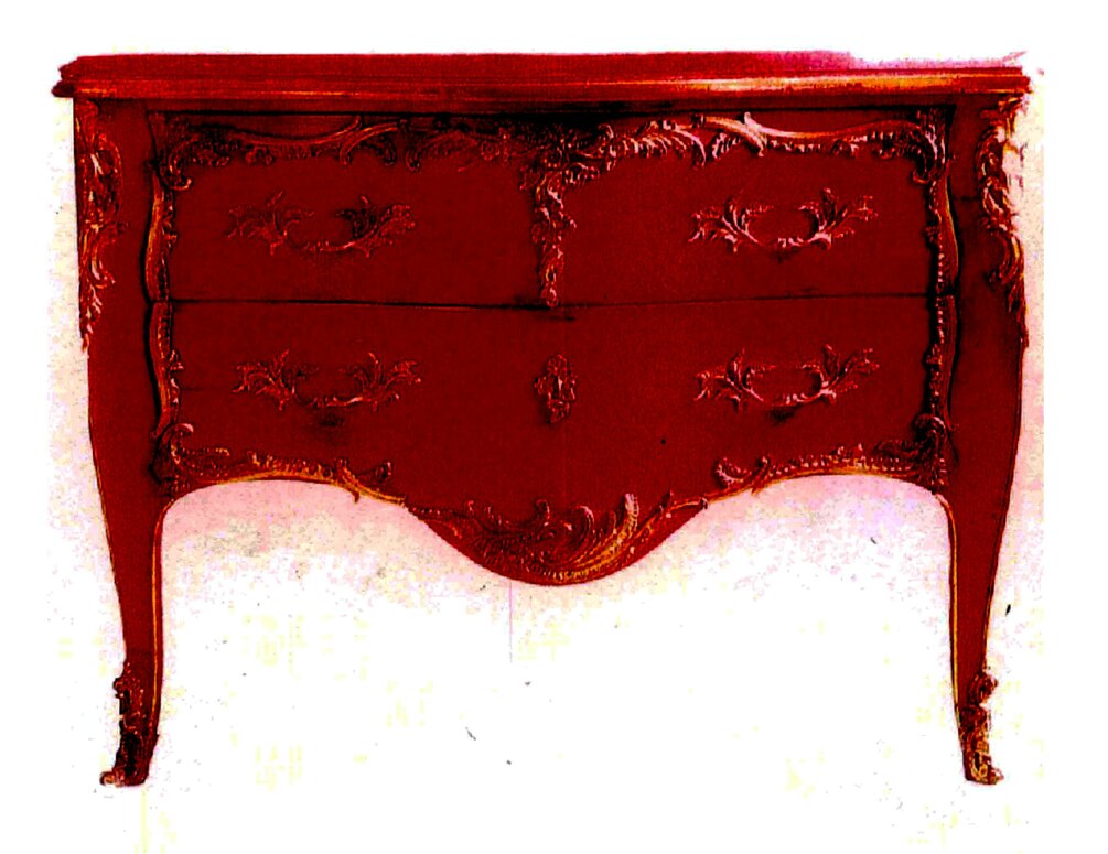 Furniture COMMODE in Classical Carving Design - When you buy - you will ...