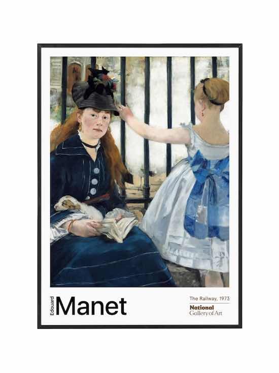 The Railway (Édouard Manet) - Art Print & Poster
