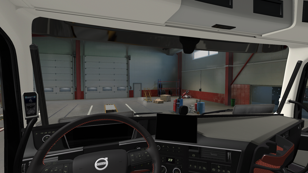 ETS2 - HUN LED nameplate for KP_TruckDesign Volvo FH5 2021