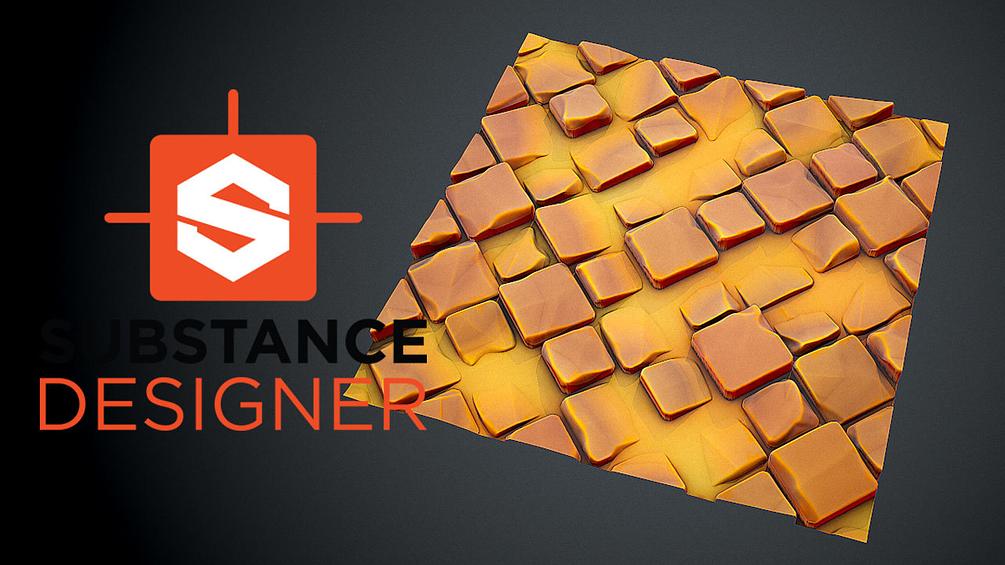 Stylized Tiles - Substance Designer