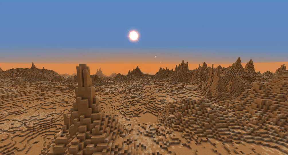 Minecraft Geonosis Planet Map 2,000 x 2,000
