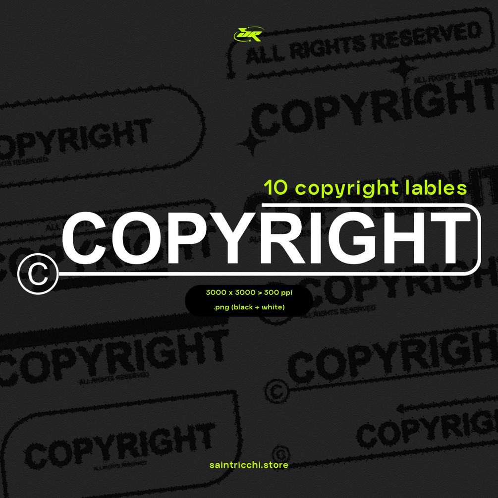 copyright lables free