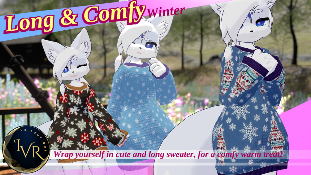 Xmas Sweater - Long & Comfy (VRChat)