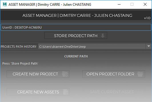 ASSET MANAGER - V1.0