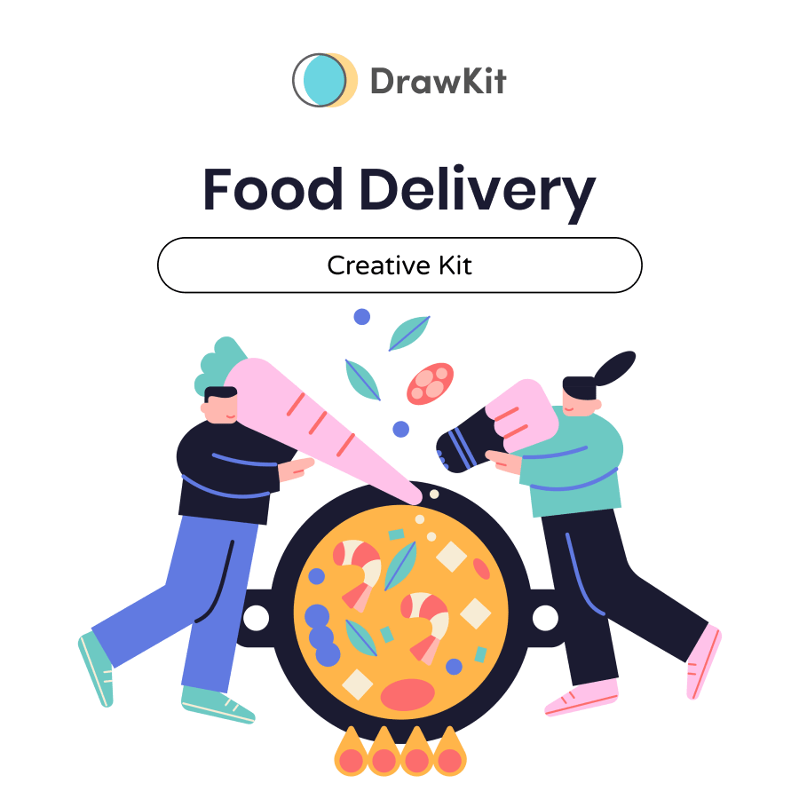 Food Delivery Animations & Illustrations