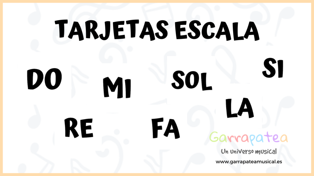 TARJETAS ESCALA