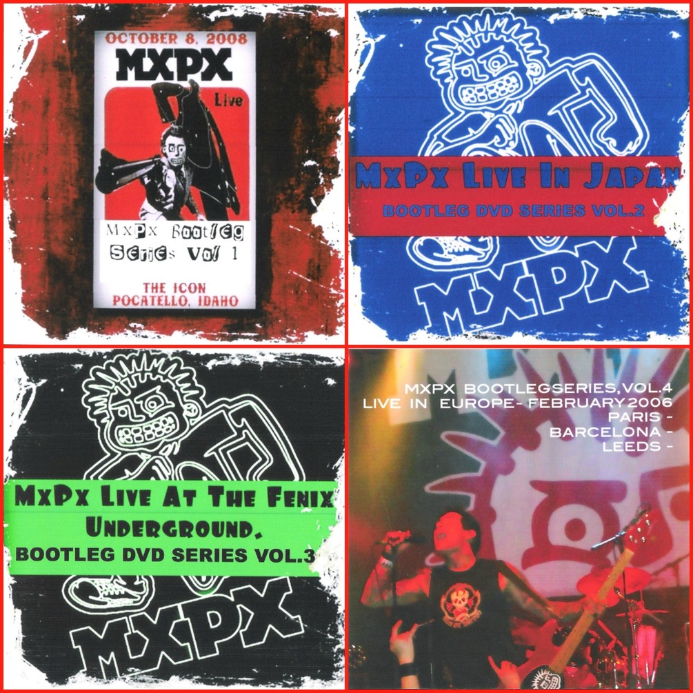 MxPx Bootleg Series Vols. 1-4 Bundle