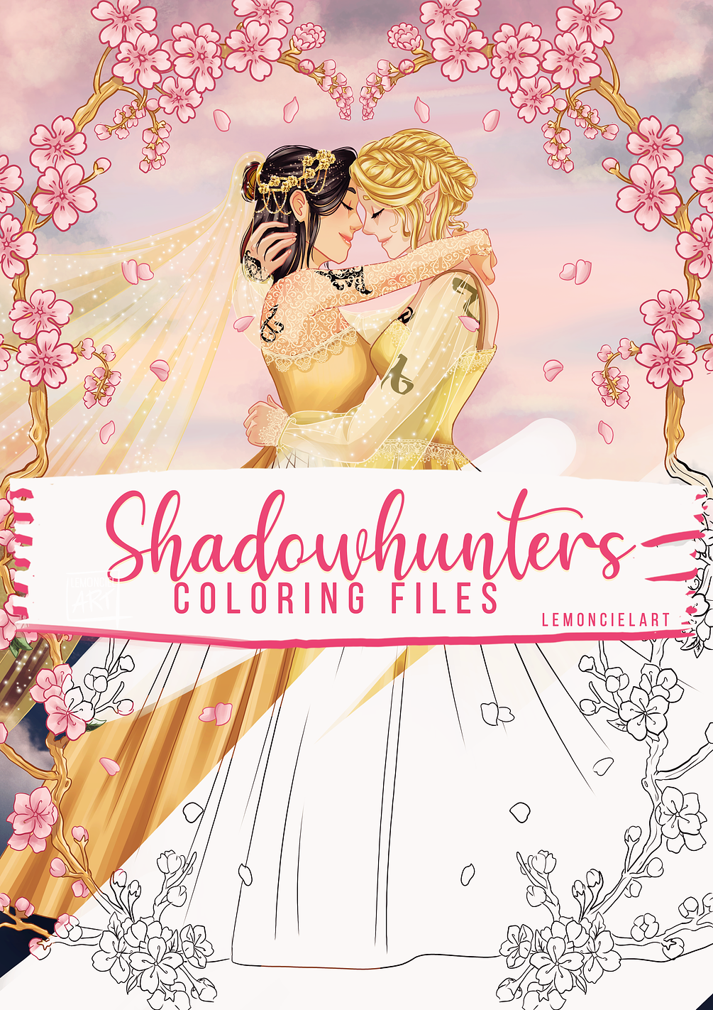 Shadowhunters coloring files!