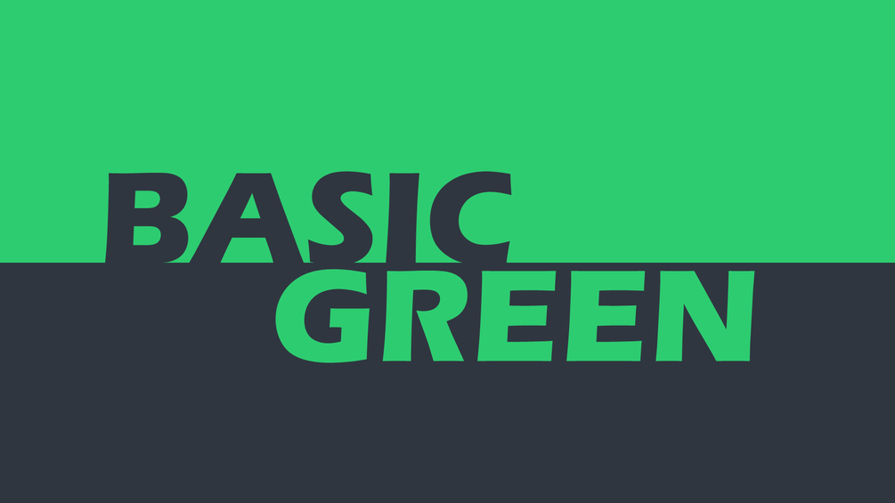 Basic Green - Paquete de Streaming