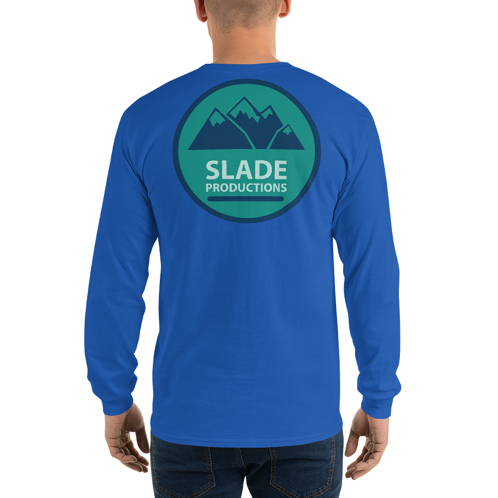 SLADE PRODUCTIONS CLASSIC LONG-SLEEVE T-SHIRT BLUE