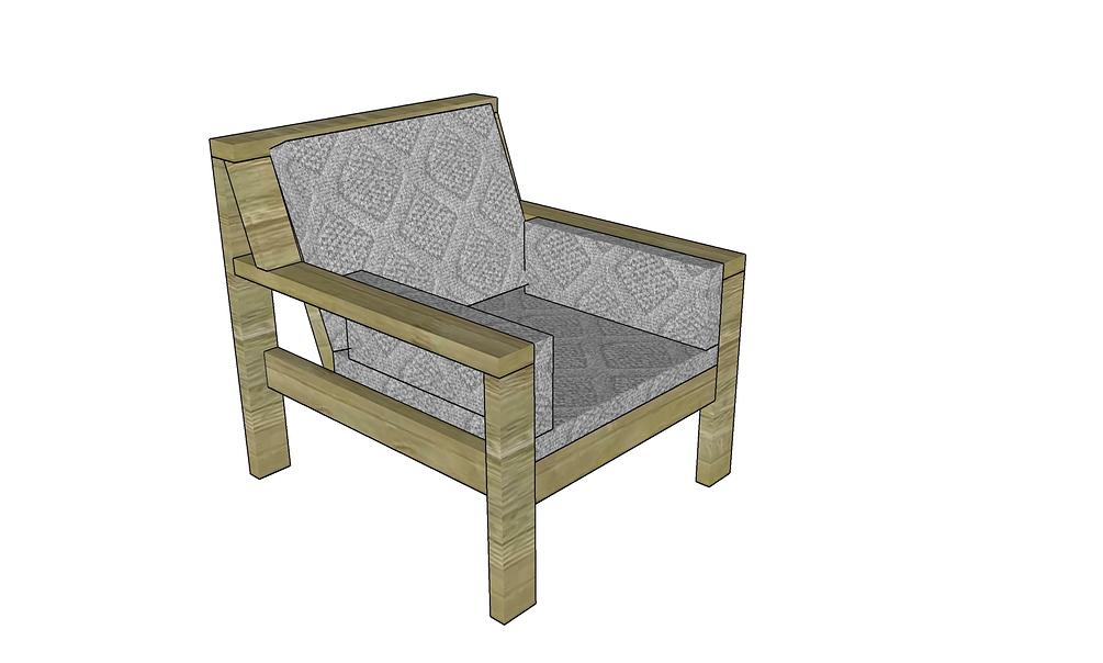 2x4 Outdoor Chair Plans