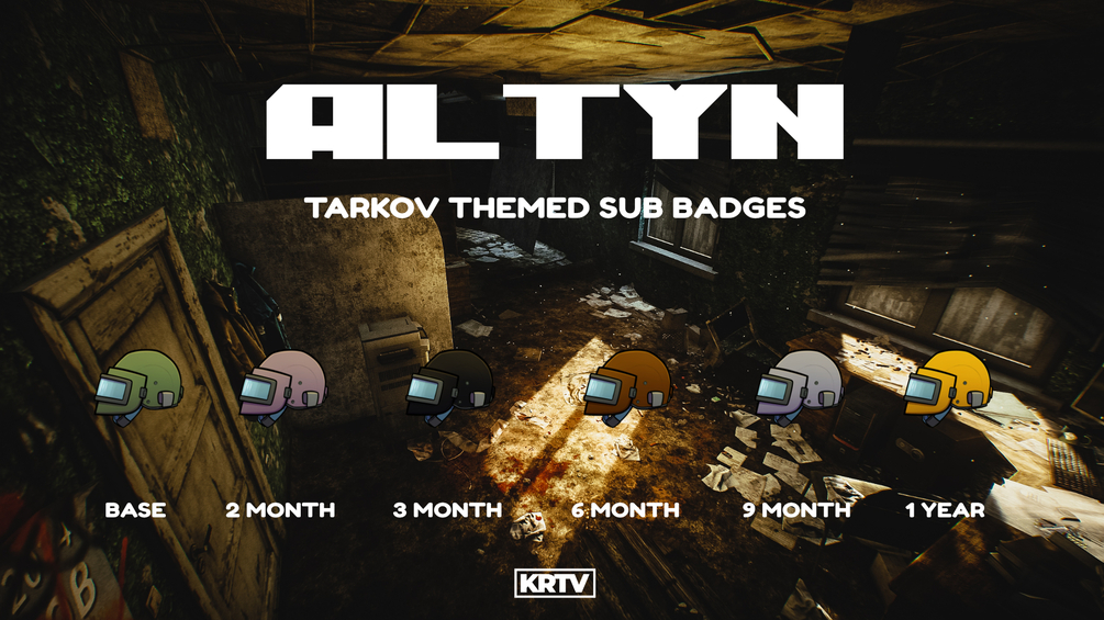 Escape From Tarkov Alytn Helmet Sub Badges