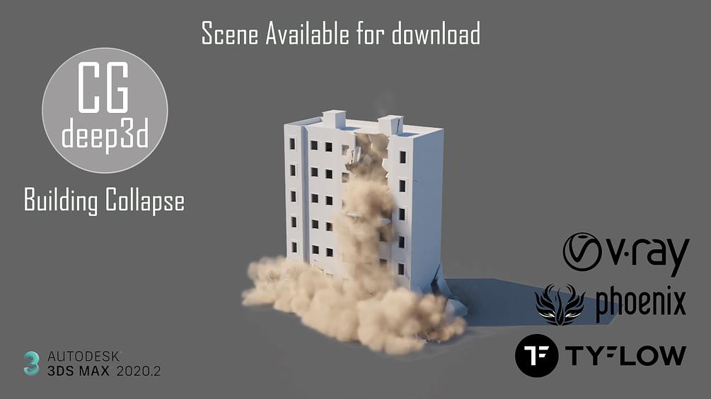 Collapse Building Scene