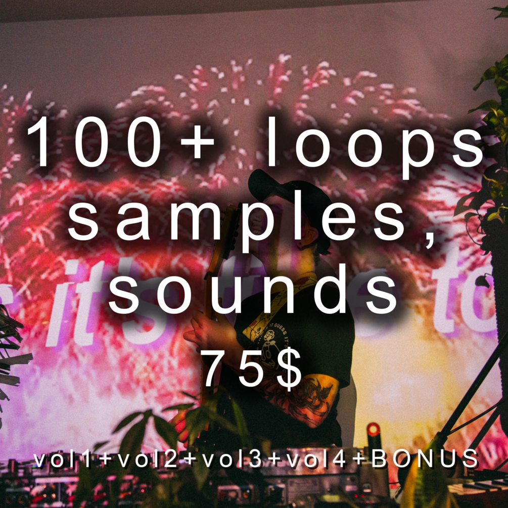 (LOOPS) MEGA EMO BUNDLE. 100+ guitar loops, samples, sounds, and FX