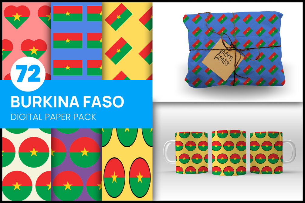 Burkina Faso Seamless Patterns