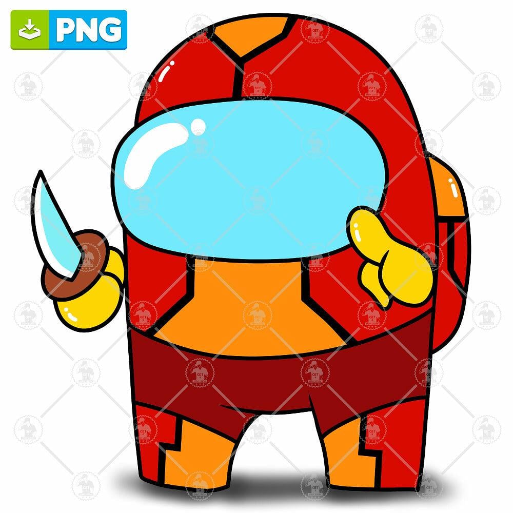 among us cyberpunk funny design