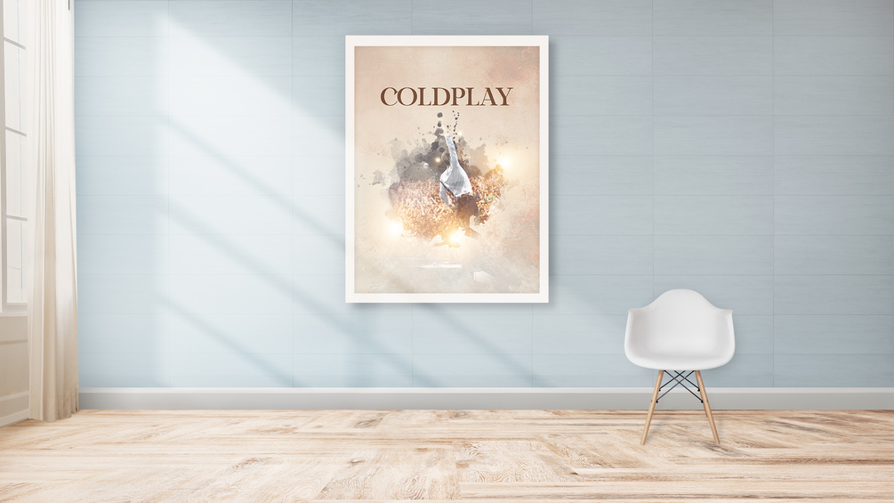 Coldplay Digital Art