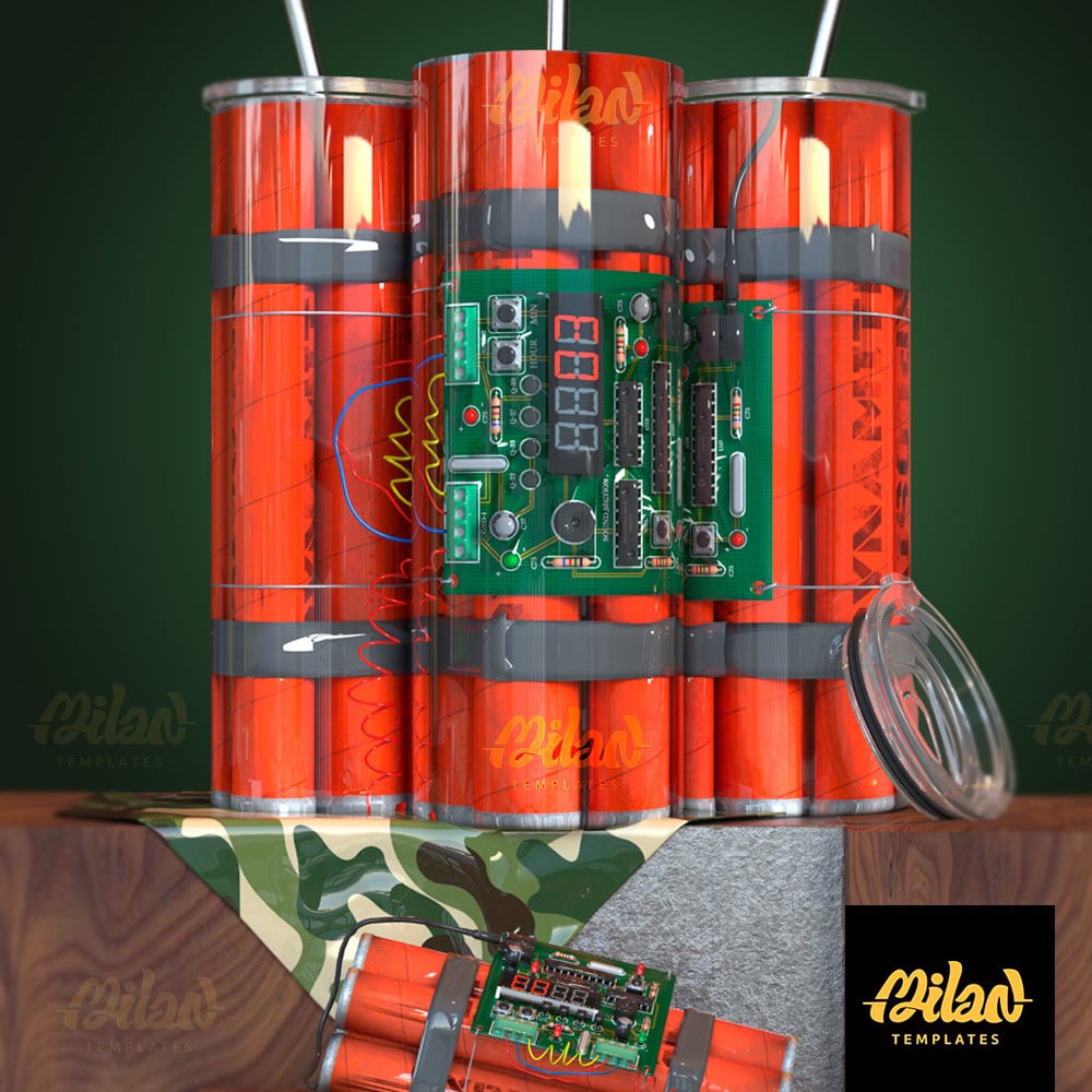 Bomb Fake 😅 Tumbler + Mug