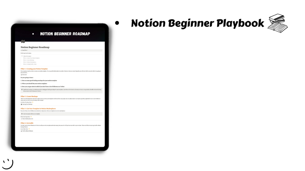 Notion Beginner Roadmap