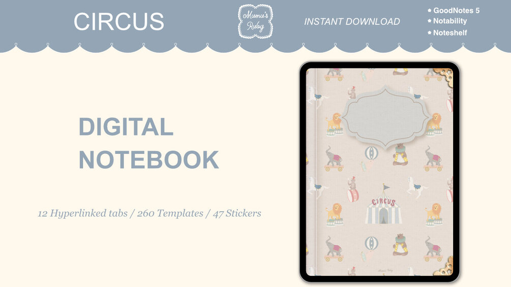 Digital Notebook『Circus』