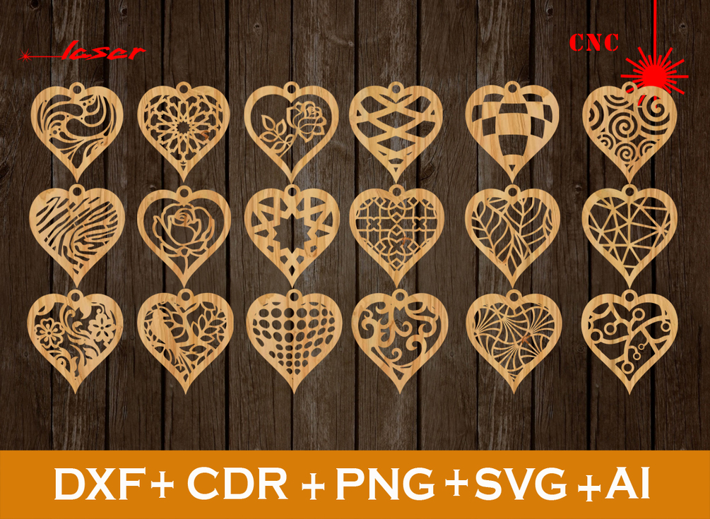 Hearts Valentines SVG, Heart Svg, Valentine Svg, Love Svg, Set of 18 ...