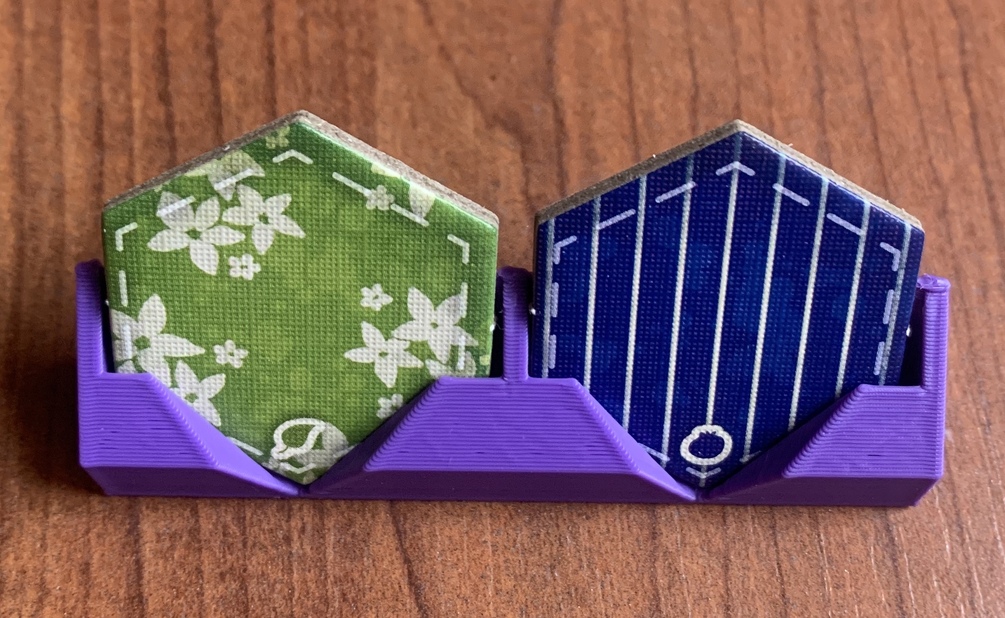 Calico the Board Game - Player Tile Holder - 3D File (STL)